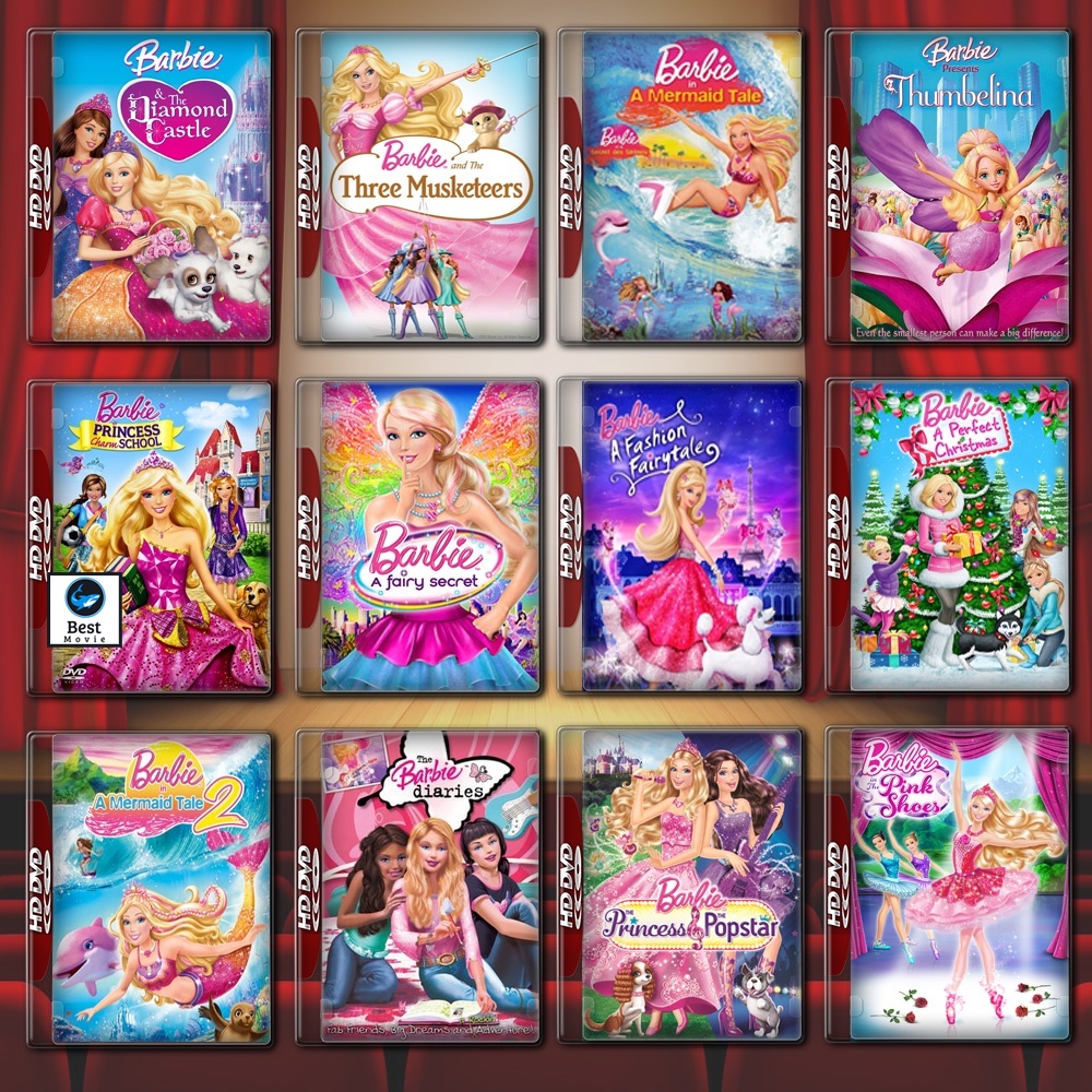 แผ่นดีวีดี หนังใหม่ DVD Barbie บาร์บี้ ตอน 1-24 (เสียงแต่ละตอนดูใน ...