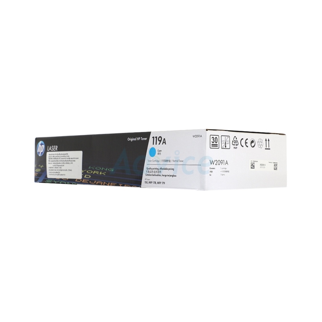 Toner Original HP 119A W2091A C | Shopee Thailand