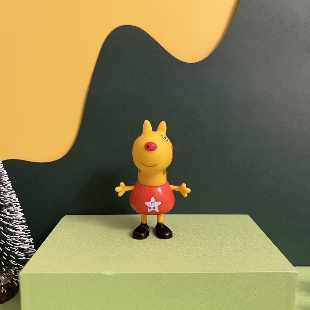 ตุ๊กตาฟิกเกอร์ Peppa Pig antelope bull coyote mole rat goat Alexander ...