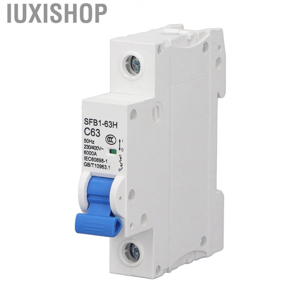 Iuxishop 1P AC230 400V Small Circuit Breaker Overload Protection 6kA ...