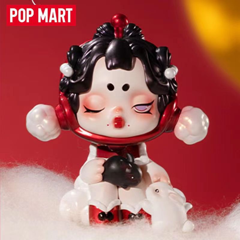 【original 】POPMART Dimoo crybaby Series Mystery Box ตุ๊กตาฟิกเกอร์ ป๊อป ...