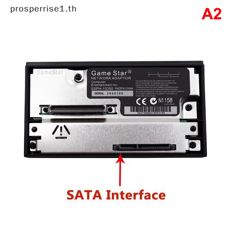 [PPTH] อะแดปเตอร์เครือข่ายอินเตอร์เฟซ SATA สําหรับ PS2 Fat Game Console ...
