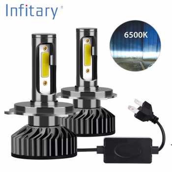 หลอดไฟตัดหมอก LED COB H4 72W 8000LM สําหรับรถยนต์ | Shopee Thailand