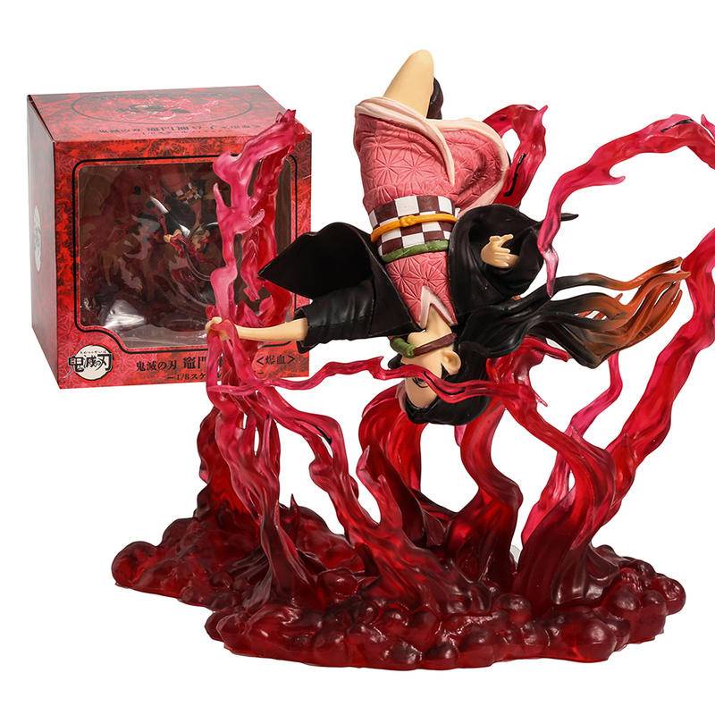 โมเดลตุ๊กตาฟิกเกอร์ Demon Slayer Kamado Nezuko Exploding Blood 1/8 ของ ...
