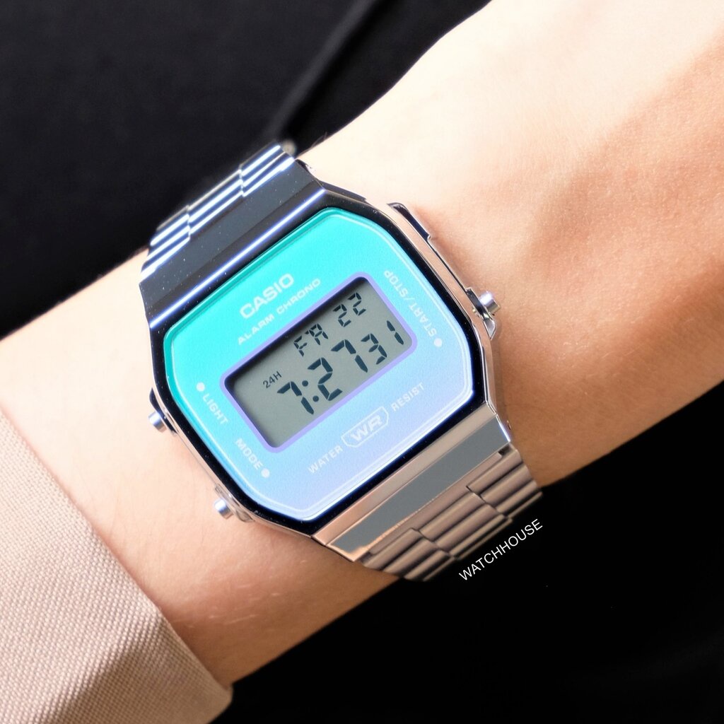 นาฬิกาผู้หญิง Casio รุ่น A168WER-2A คาสิโอ | Shopee Thailand