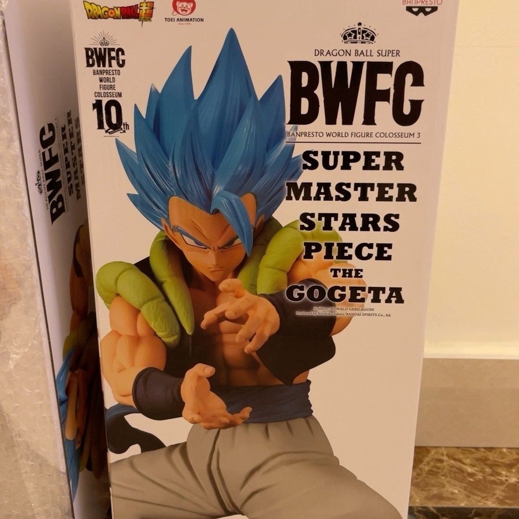 [พรีเมี่ยม พร้อมส่ง] Bandai Dragon Ball BWFC ครบรอบ 10 ปี Gogeta 01 สี ความสูงประมาณ 24 ซม. HSVR ...