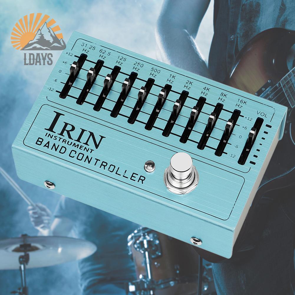 Irin AN-40 Band CONTROLLER EQ แป้นเหยียบเอฟเฟค 10 แบนด์ | Shopee Thailand