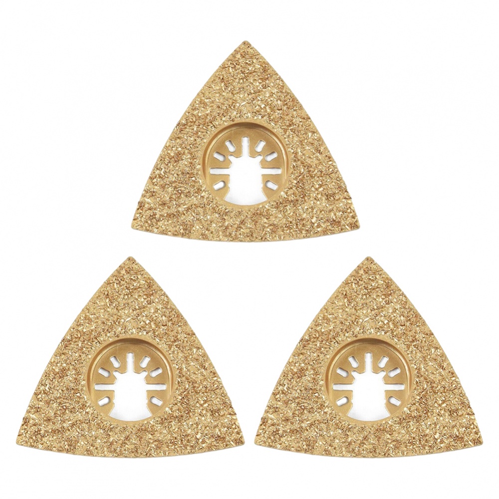 【COLORFUL】Heavy Duty Triangular Carbide Rasp Blade for Oscillating ...