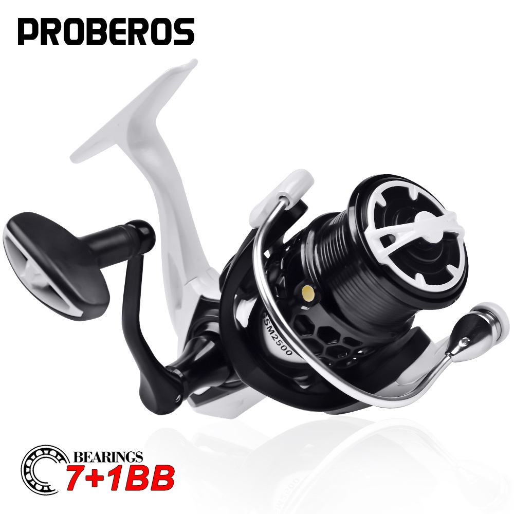 Proberos รอกหมุนตกปลา ซ้าย และขวา กันน้ํา 2500 3000 Series พร้อมล้อ ...