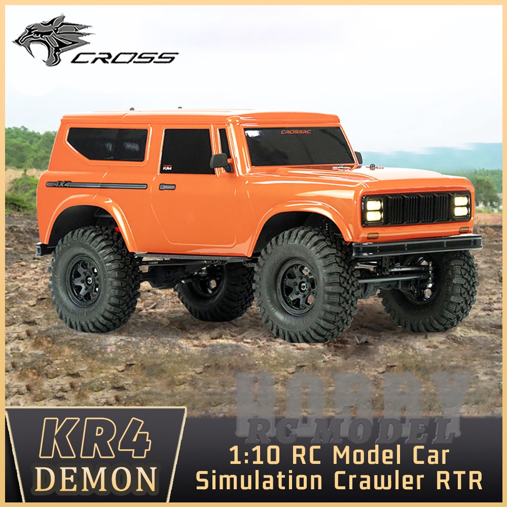 Crossrc DEMON KR4 RTR 2.4Ghz 1/10 โมเดลรถไต่หินบังคับวิทยุไฟฟ้า ควบคุม ...