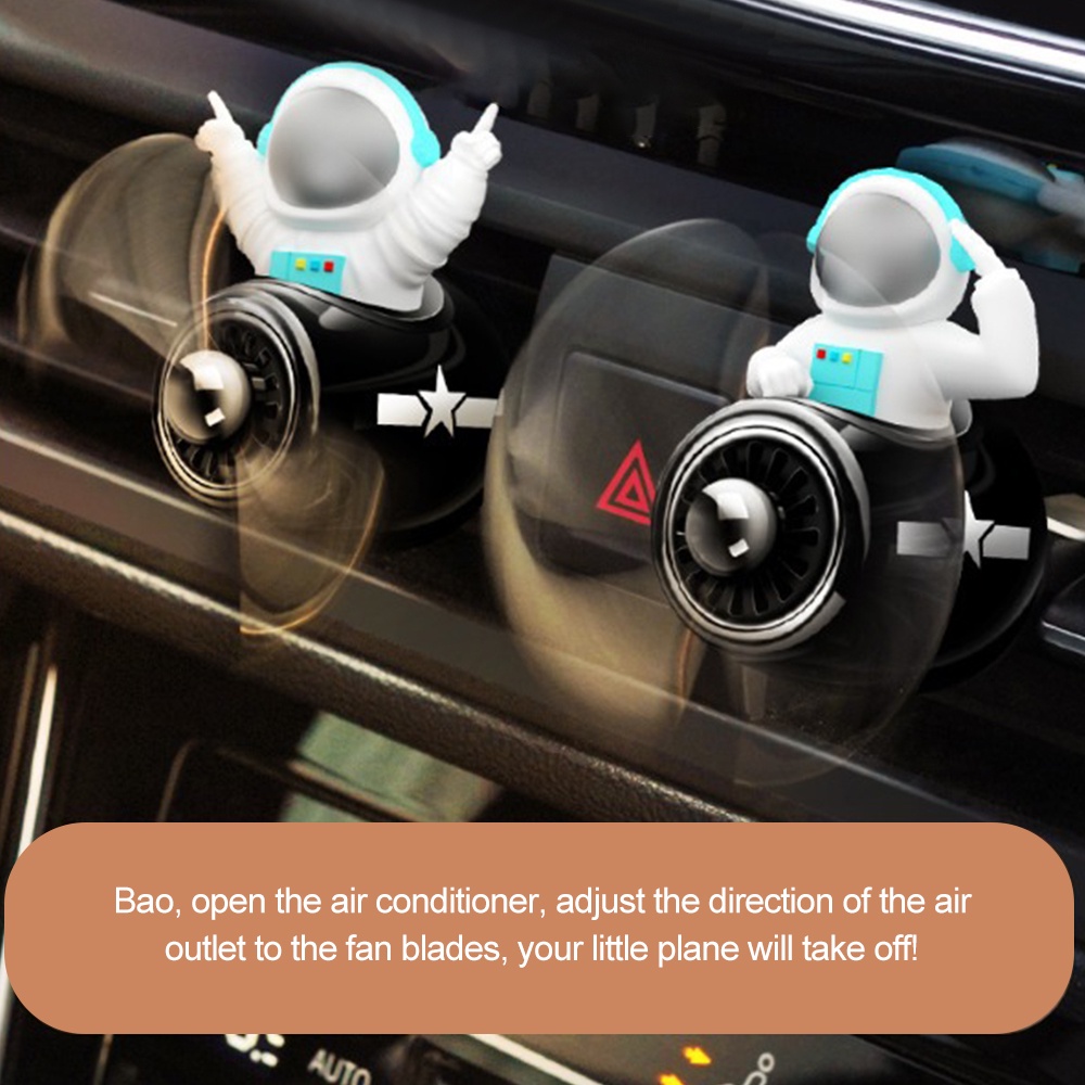น้ําหอมปรับอากาศในรถยนต์ Galactic Pilot Air Outlet Wingman ใบพัด ...