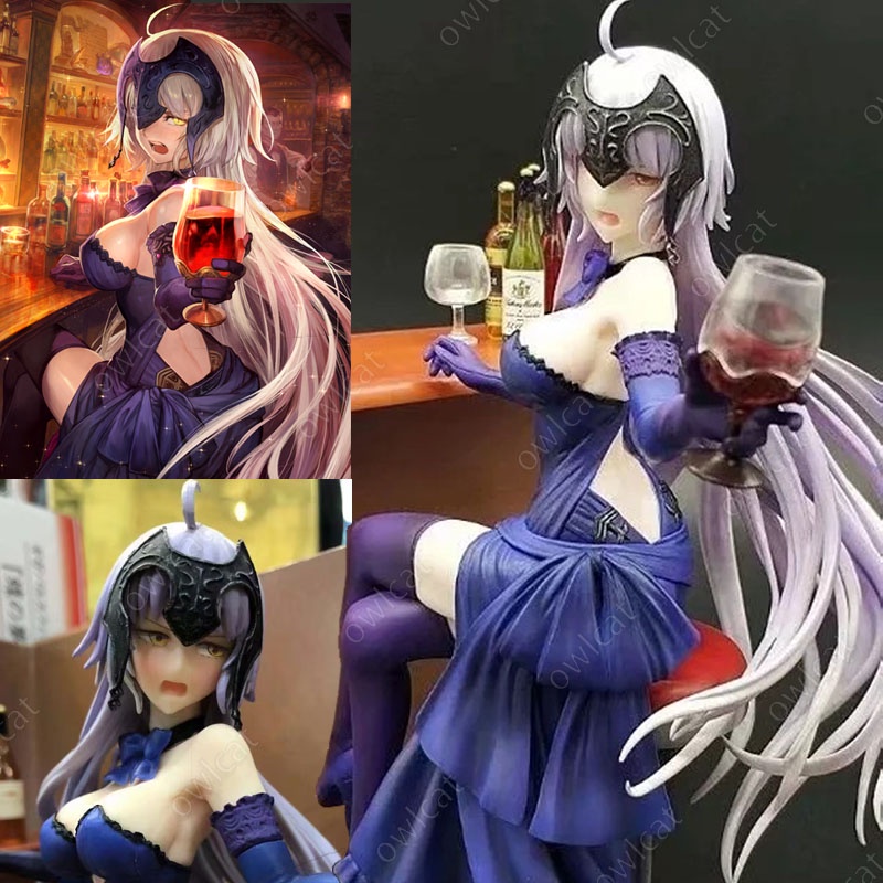 โมเดล FGO1.5.1 Jeanne D'Arc Alter Avenger Drunk (Holy Night Dinner Ver.) 18cm Fate Grand Order ...