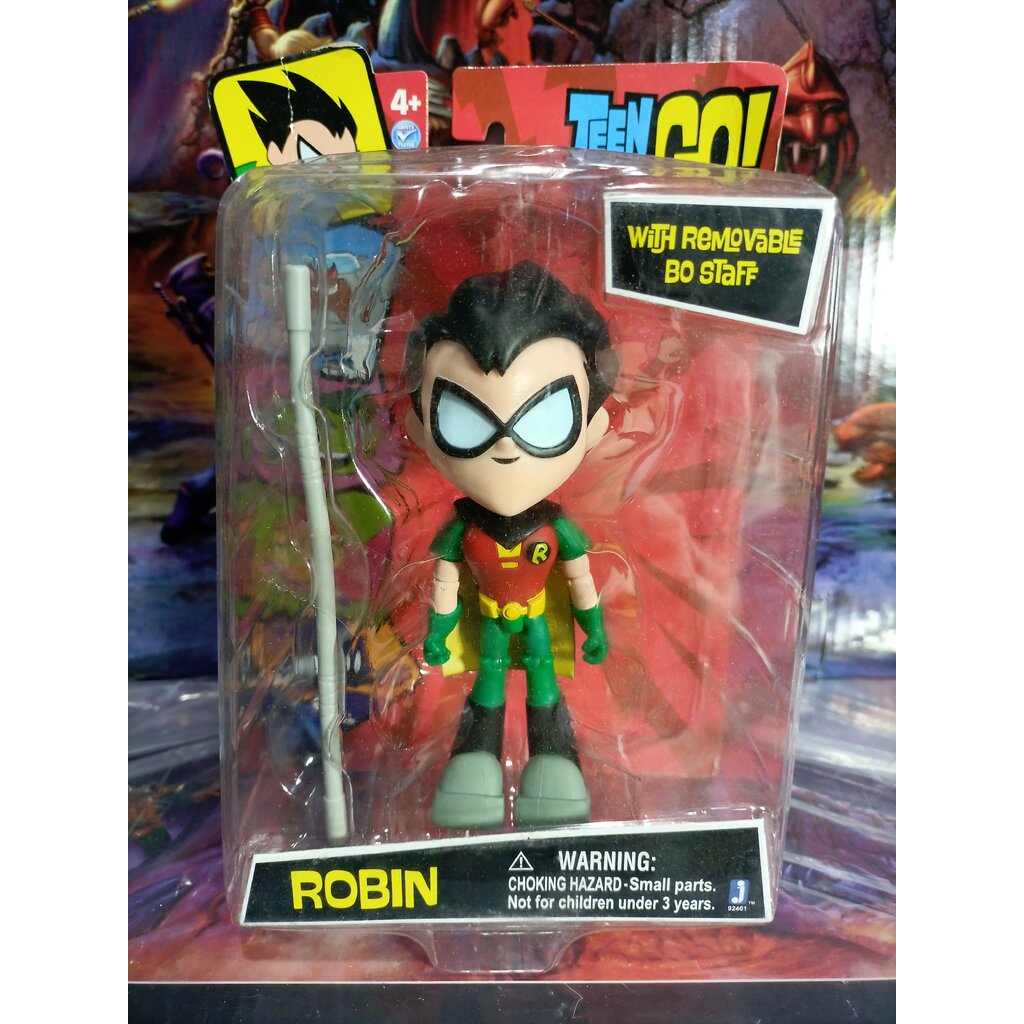 [2014.07] Jazwares TEEN TITANS GO! Robin 5-Inch Figure | Shopee Thailand