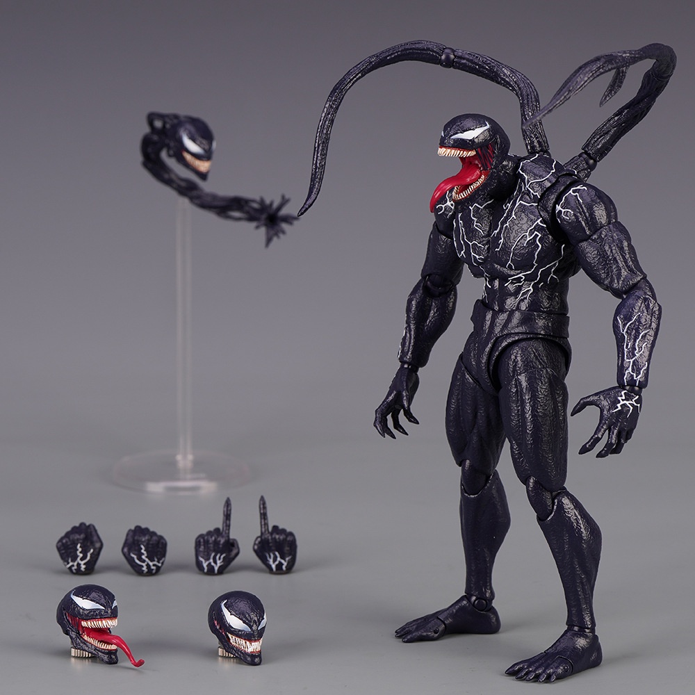 โมเดลฟิกเกอร์ Yamaguchi Marvel SHF Venom 2 Let Have Be Carnage ...
