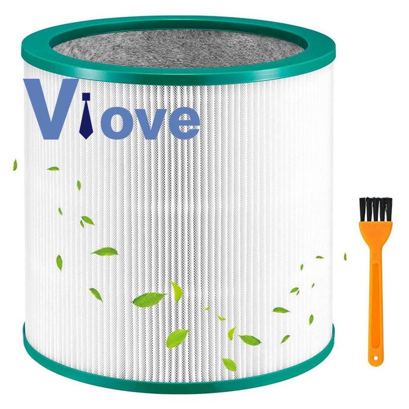 แผ่นกรองอากาศ HEPA แบบเปลี่ยน สําหรับเครื่องฟอกอากาศ Dyson TP01 TP02 ...