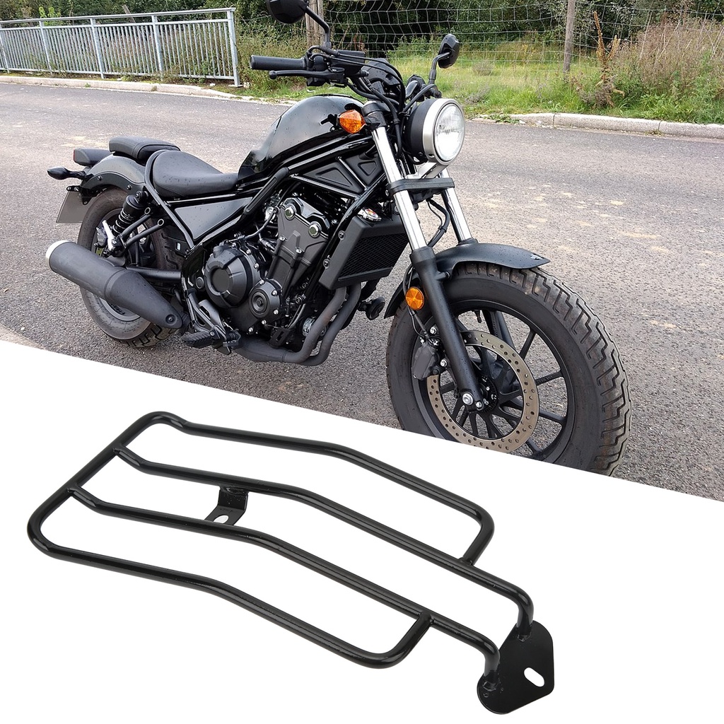 ANGEL แร็ควางสัมภาระท้ายรถสีดำสำหรับ CMX300 Rebel 300 500 2017-2022 ...