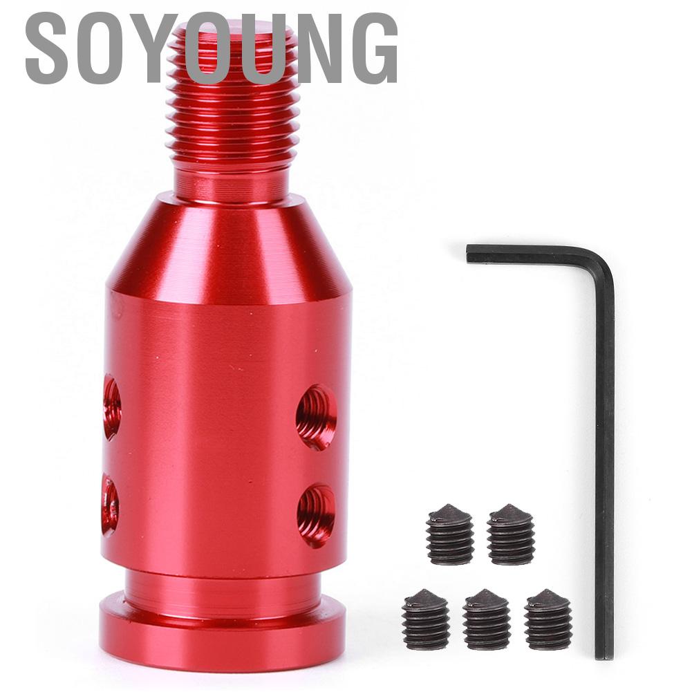 Soyoung Shift Knob Adapter M12x1.25 Universal Threaded Knobs Boot ...