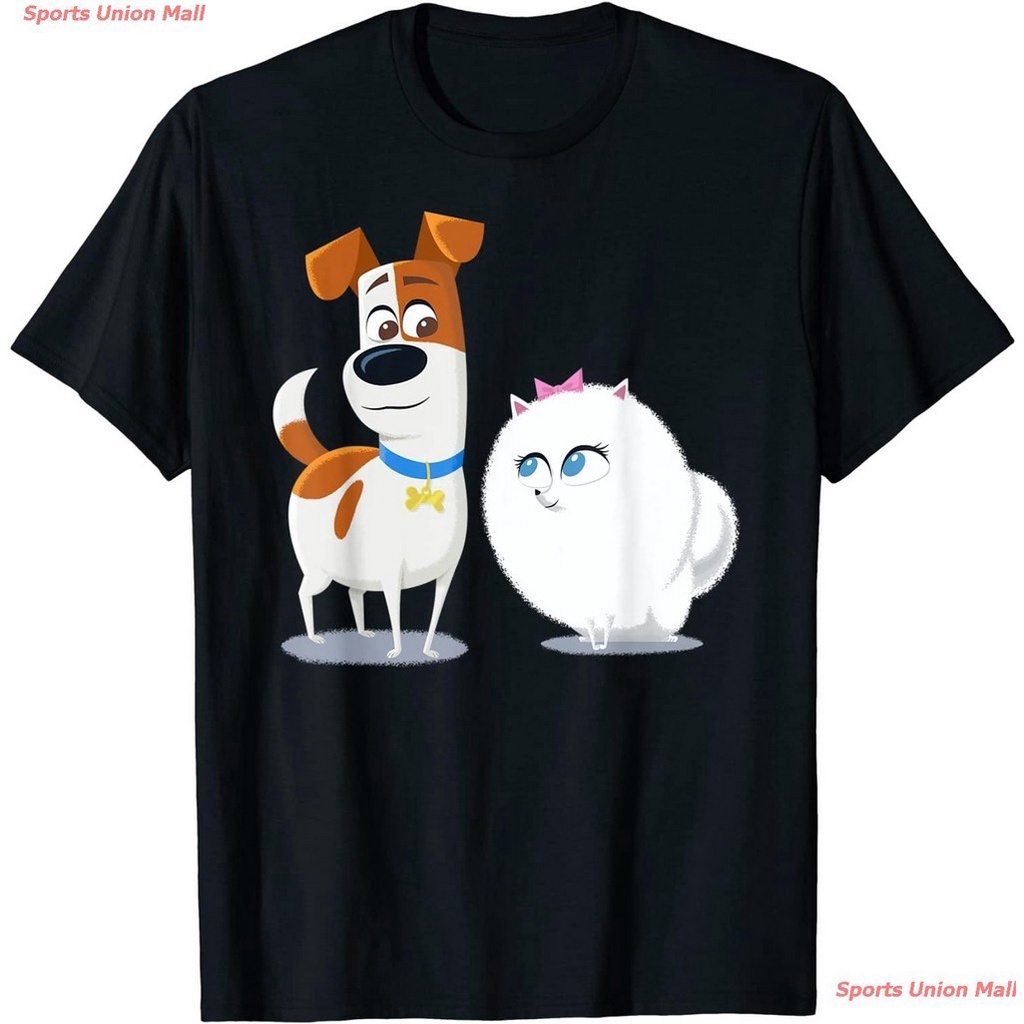 Duck-store แขนสั้นcrew neckThe Secret Life of Pets 2 Max and Gidget ...