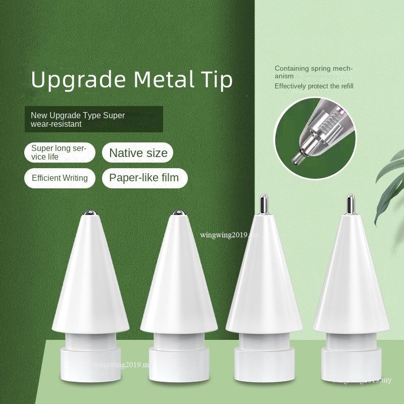 หัวดินสอโลหะ ความไวสูง แบบเปลี่ยน สําหรับ AP Pencil 1st 2nd Gen ...