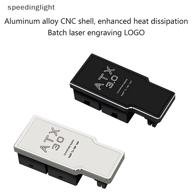 Slth ATX 4X8 Pin ตัวเมีย เป็นตัวผู้ 12VHPWR 12+4P 180° อะแดปเตอร์เชื่อม ...
