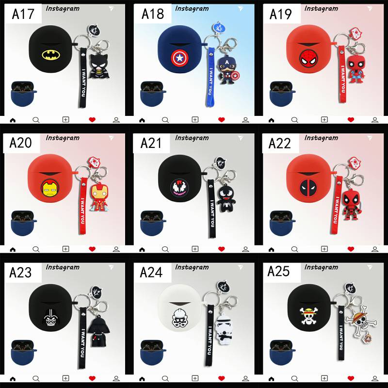 A404 Soundpeats AIR4 case / AIR4 LITE CASE Silicone Protective Case Dust-proof Protective Case ...