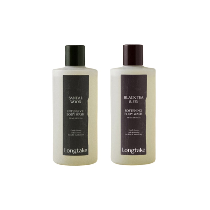 Longtake Sandalwood Intensive/Black Tea & Pig Softening Body Wash 300ml | Shopee Thailand