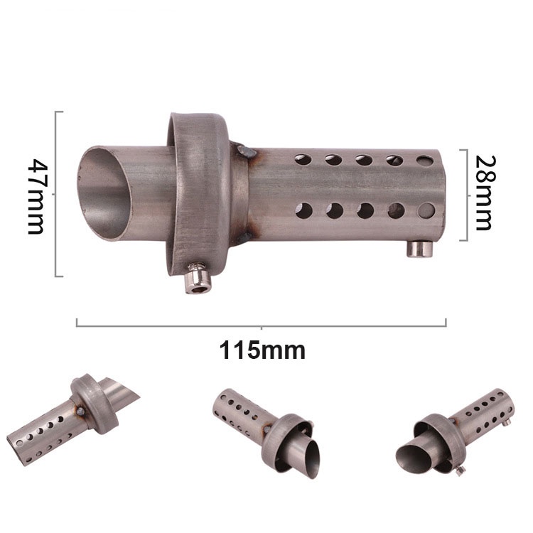 ปลายท่อไอเสียรถจักรยานยนต์แบบกลม DB Killer Pipe Baffle ท่อไอเสีย ...