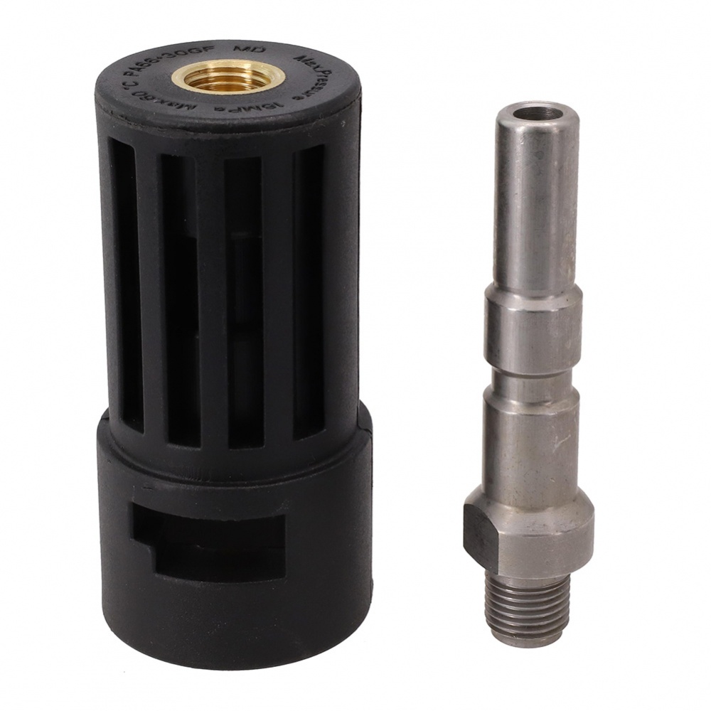【COLORFUL】Adapter Black DN10 Barbed Connector Fitting Pressure Washer ...