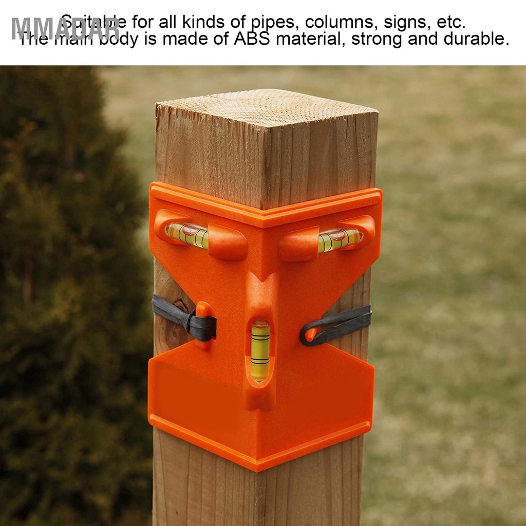 MMADAR Magnetic Post Level Pipe Leveler Meter เครื่องวัดมุมท่อคงที่ ...