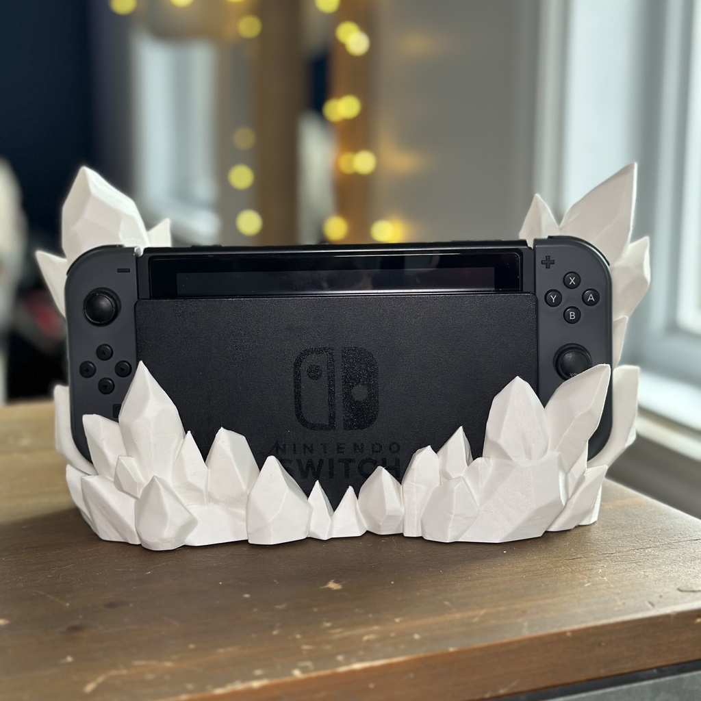 Nintendo NS host Switch base white crystal theme bracket (for other ...