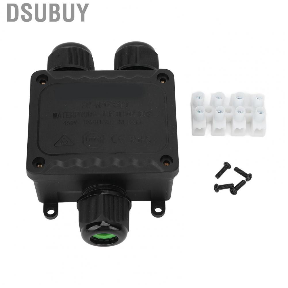 Dsubuy 3 Way Plug Line Junction Box Exquisite Outdoor Waterproof IP68 ...