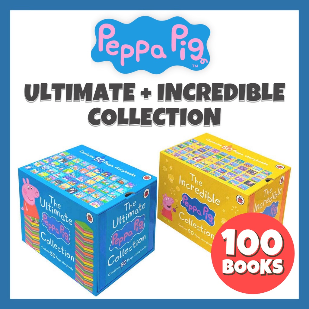 Peppa Pig Book Set: The Ultimate Peppa Pig & Incredible Peppa Pig ...