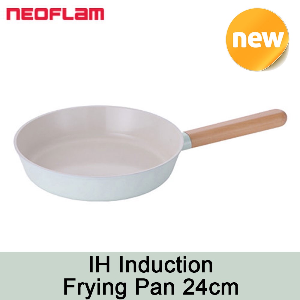 NEOFLAM IH Induction Frying Pan 24cm Ceramic Coating Cookware | Shopee ...