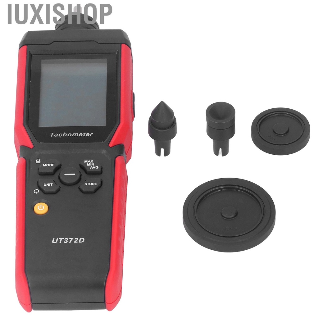 Iuxishop Digital Tachometer Non Contact and Revolution Frequency Meter ...