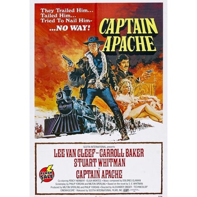 DVD ดีวีดี Captain Apache (1971) กัปตันอาปาเช่ (เสียง ไทย /อังกฤษ | ซับ อังกฤษ) DVD ดีวีดี ...