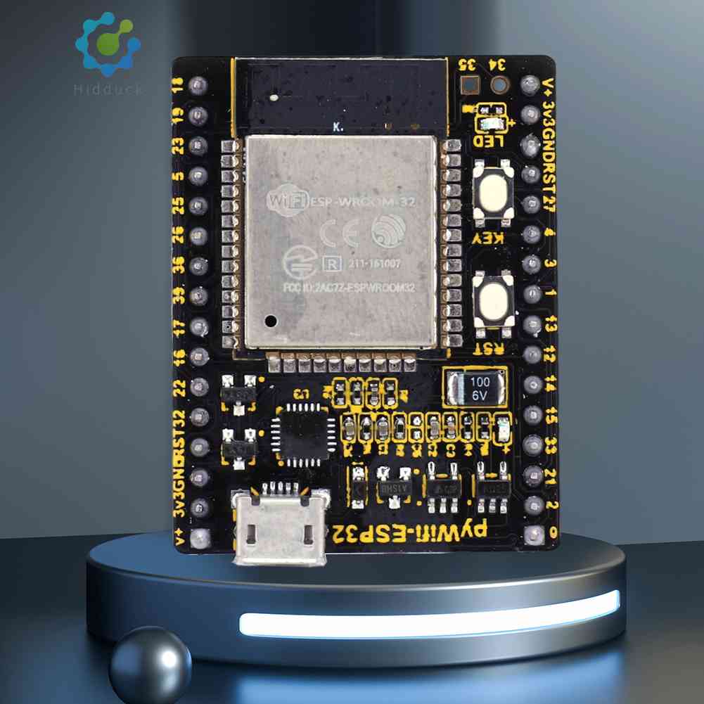 โมดูล PYWIFI-ESP32 ESP32 WROON-32 DC3.6V-6V WiFi+BT+BLE MCU Miro-USB [Hidduck.th] | Shopee Thailand