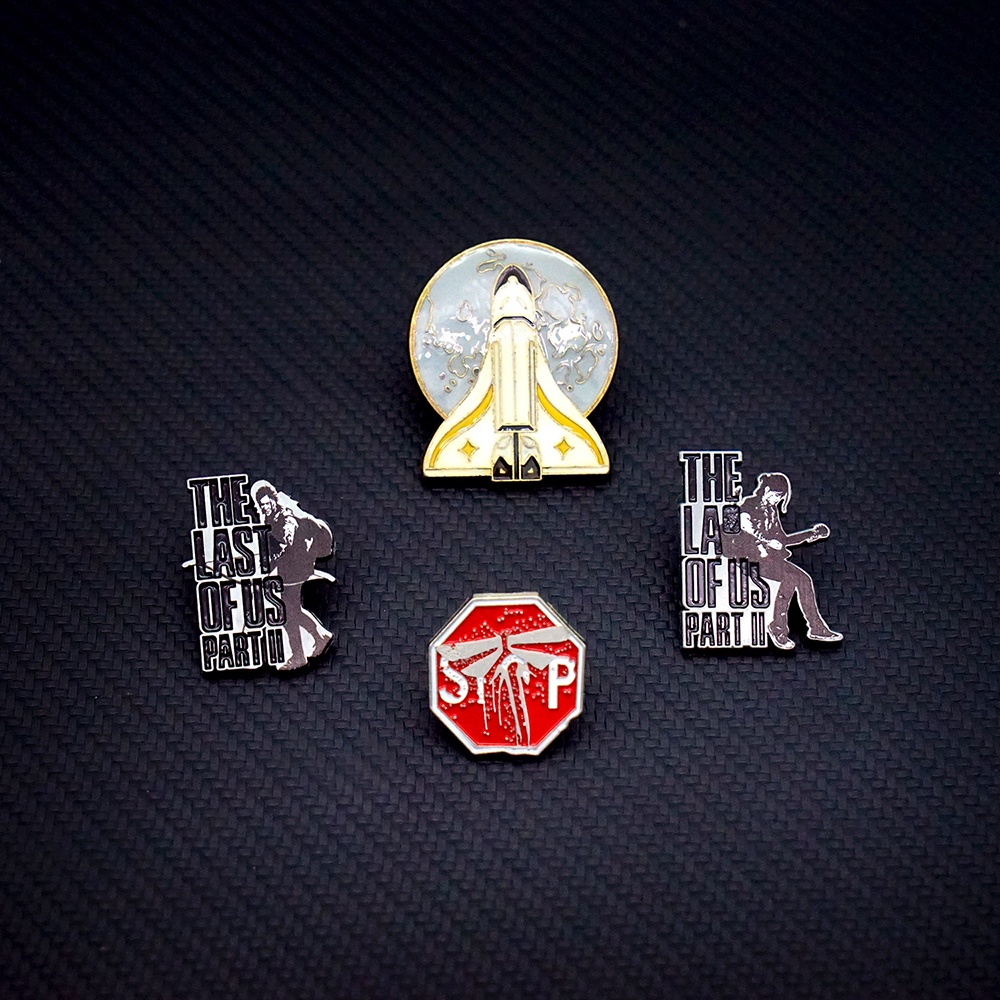 เข็มกลัดโลหะ รูปมังงะ The Last Of Us Pins Ellie Lapel Pins สําหรับ ...