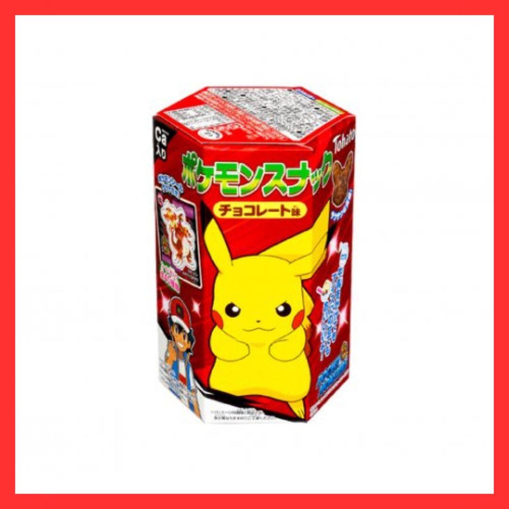 Tohato Pokemon Snack Chocolate Flavour 23g - ข้าวโพดอบกรอบรสช็อกโกแลต ...