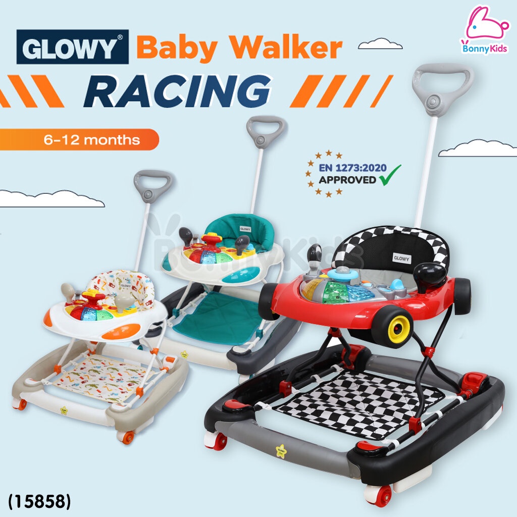 (15858) GLOWY (โกลวี่) Baby Walker รถหัดเดิน GLOWY Baby Walker รุ่น ...