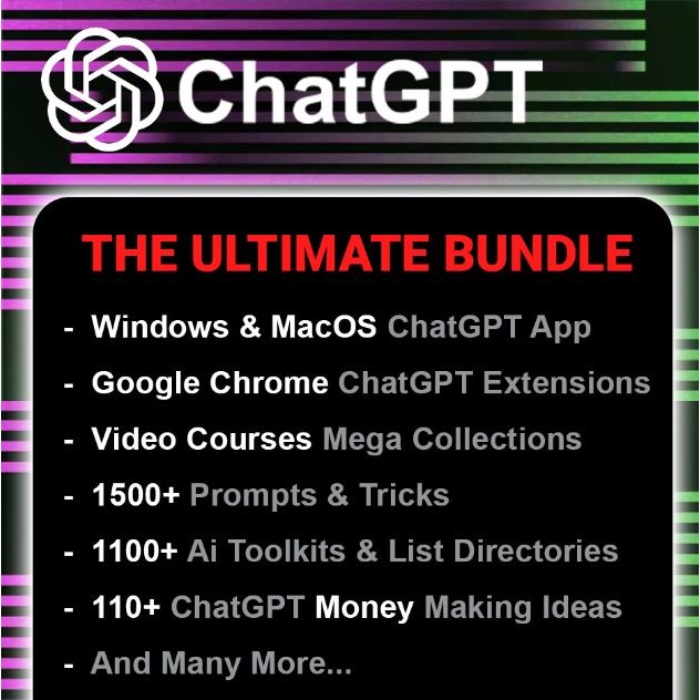 The Ultimate ChatGPT Resource Collection | Everything you MUST have & need to KNOW | ChatGPT For ...
