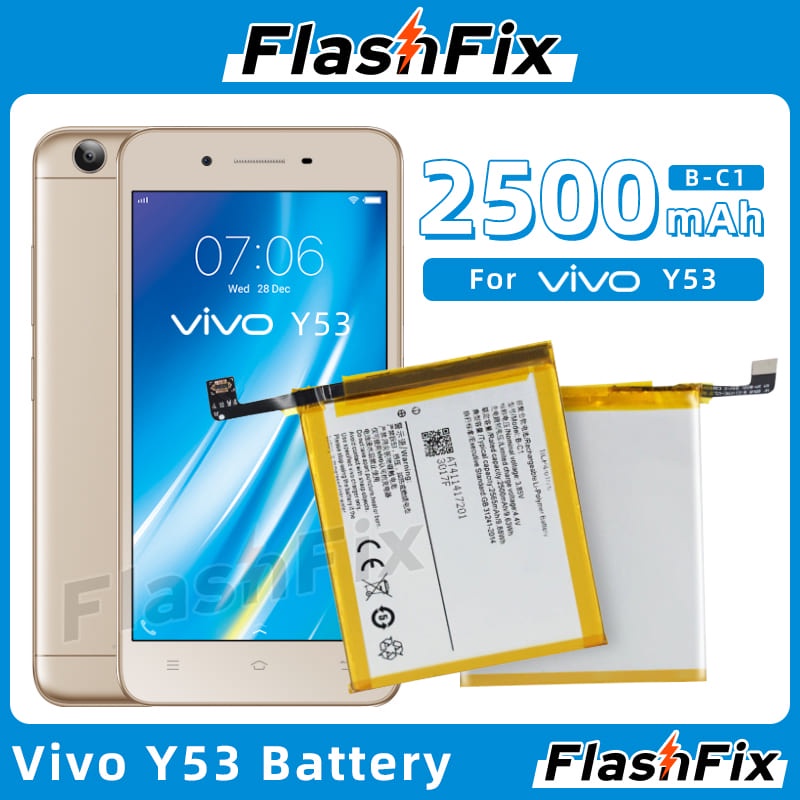 แบตเตอรี่ ใช้สำหรับเปลี่ยน For Vivo Y53 High Quality Cell Phone ...