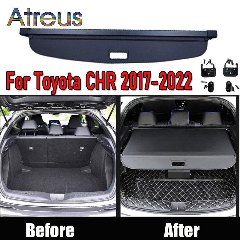 Toyota CHR C-HR 2017 2018 2019 2020 2021 2022 Trunkพัสดุชั้นวางฝาครอบ ...