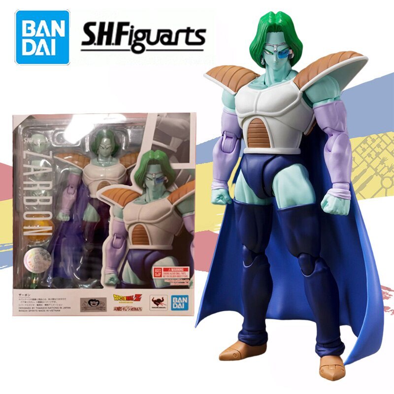 Bandai Original S.H.Figuarts SHF Dragon Ball Z Zarbon Anime Action ...