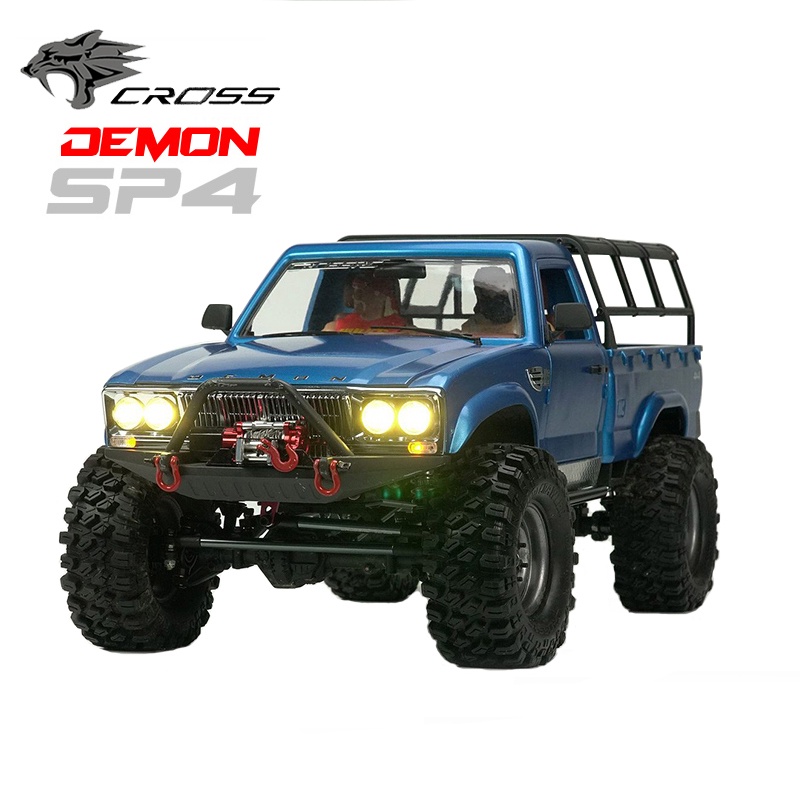 Crossrc DEMON SP4 4X4 4WD KIT เปลือกแข็ง 1/10 RC โมเดลรถตีนตะขาบ รถ ...