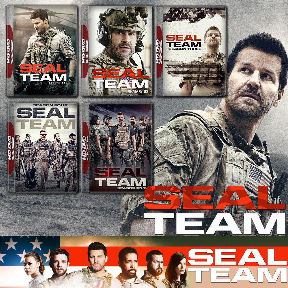 Seal Team Season 1-5 DVD ซีรี่ย์ฝรั่ง มาสเตอร์ พากย์ไทย | Shopee Thailand