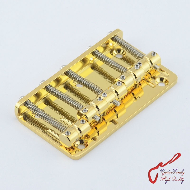 Pf- ของแท้ GOTOH 205B-5 สะพานสายเบสไฟฟ้า 5 สาย (สีทอง) อานทองเหลือง ผลิตในญี่ปุ่น | Shopee Thailand