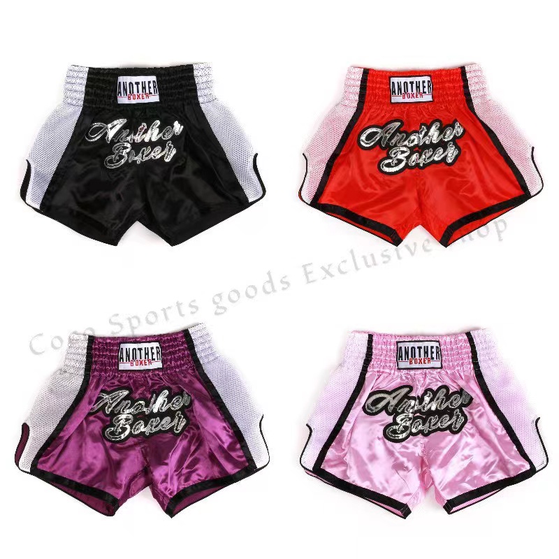 ANOTHER New Embroidery Craft Thai Boxing Pants Sanda Martial Arts ...