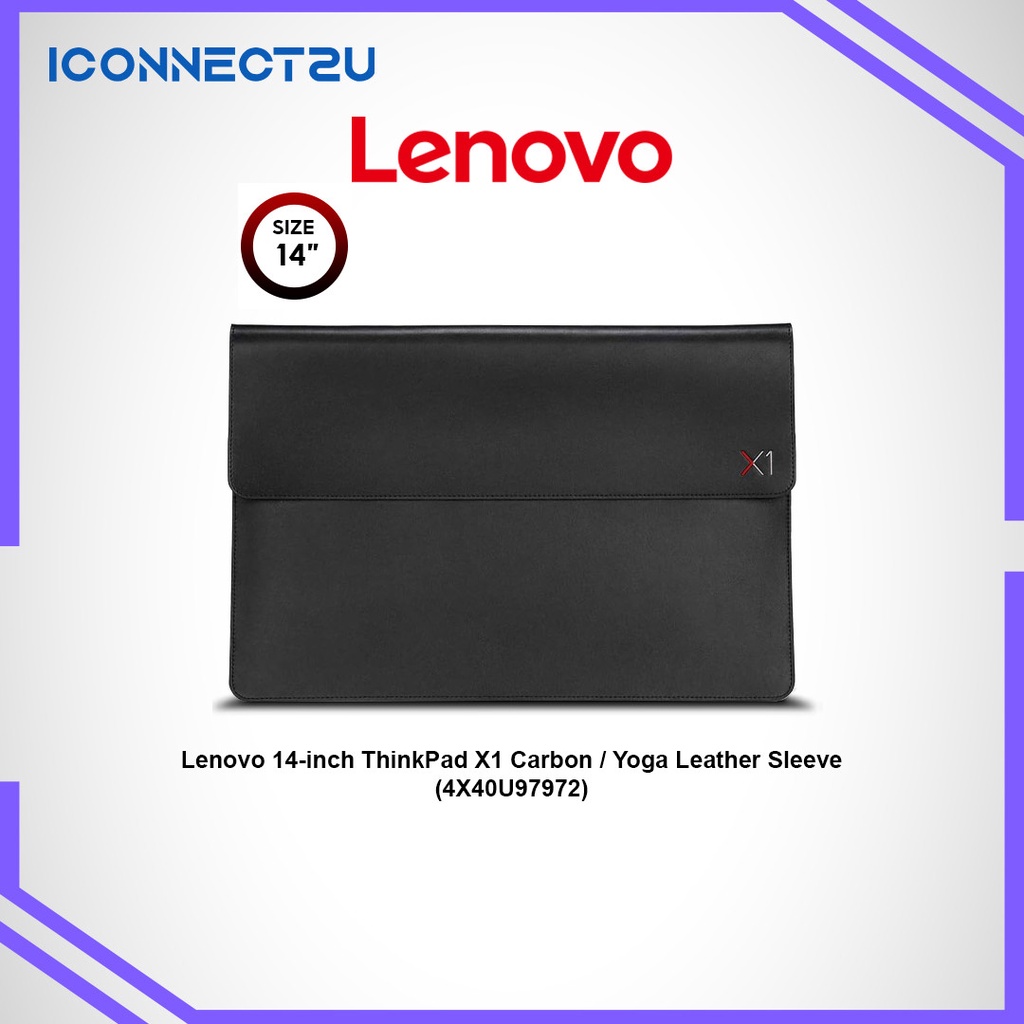 Thinkpad X1 Carbon/Yoga 14" Leather Sleeve -4X40U97972 | Shopee Thailand