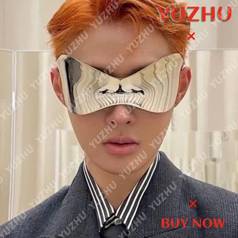 (YUZHU) แว่นตากันแดด ขนาดใหญ่ สไตล์พังก์ วินเทจ สําหรับผู้ชาย และ ...