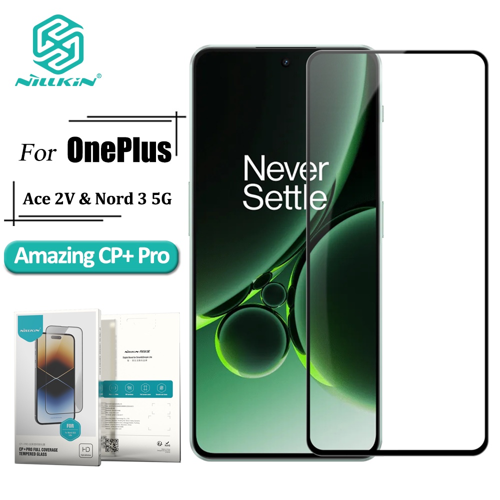 Nillkin CP+ Pro Series กระจกนิรภัยกันรอยหน้าจอ สําหรับ OnePlus Nord 3 5G / Ace 2V 9H | Shopee ...